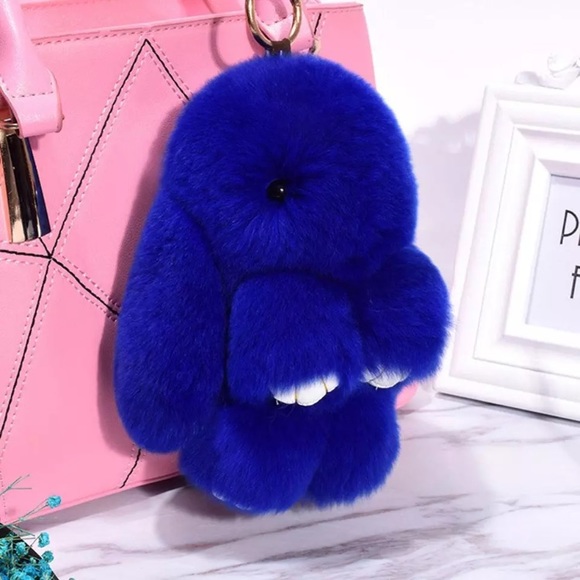 Accessories | Just In Super Cute Pom Pom Bunny Keychains | Poshmark